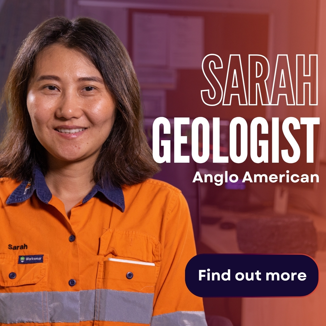 Sarah - Geologist | Minerals and energy careers | Shape Our Future